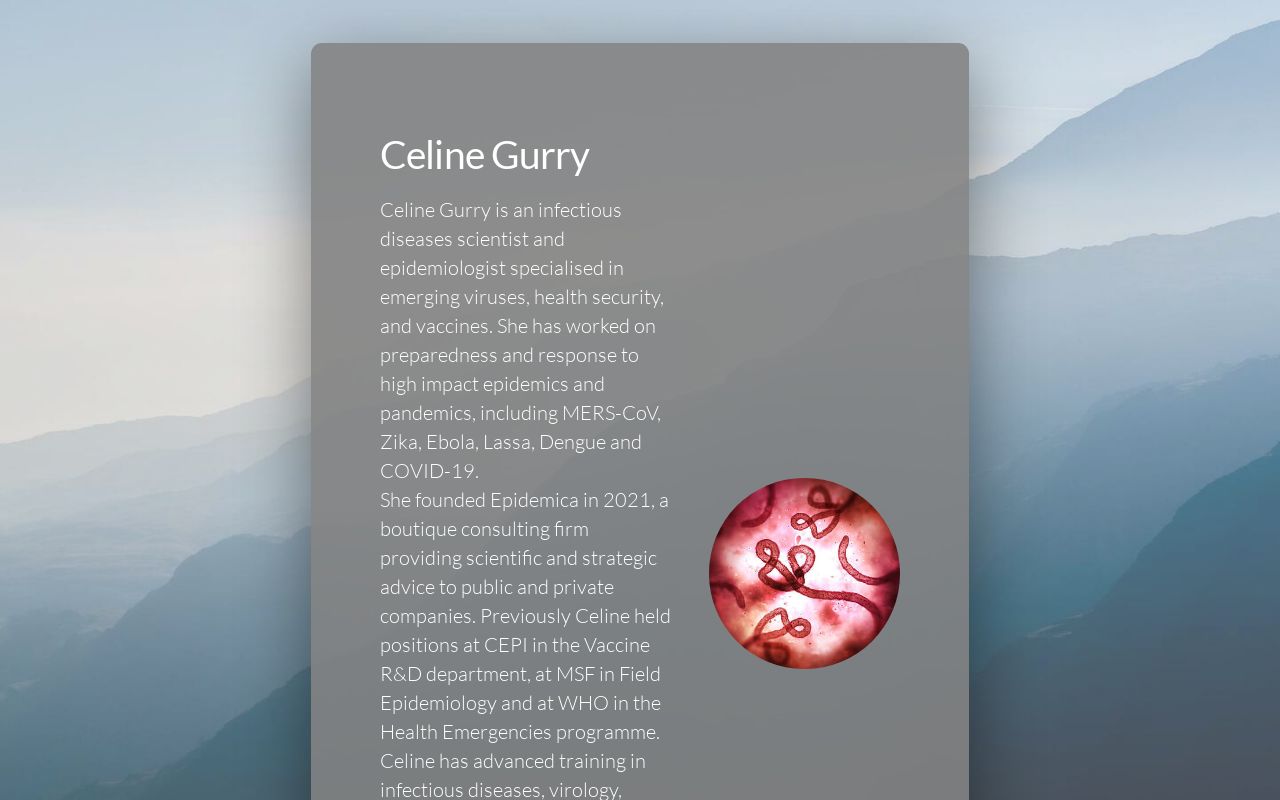 Celine Gurry | Carrd